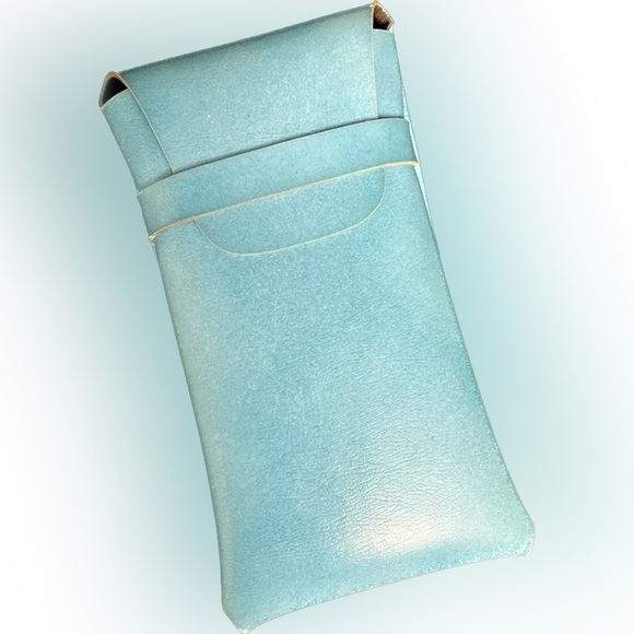 Wilsons Leather | Accessories | Vintage Turquoise Leather Case | Poshmark